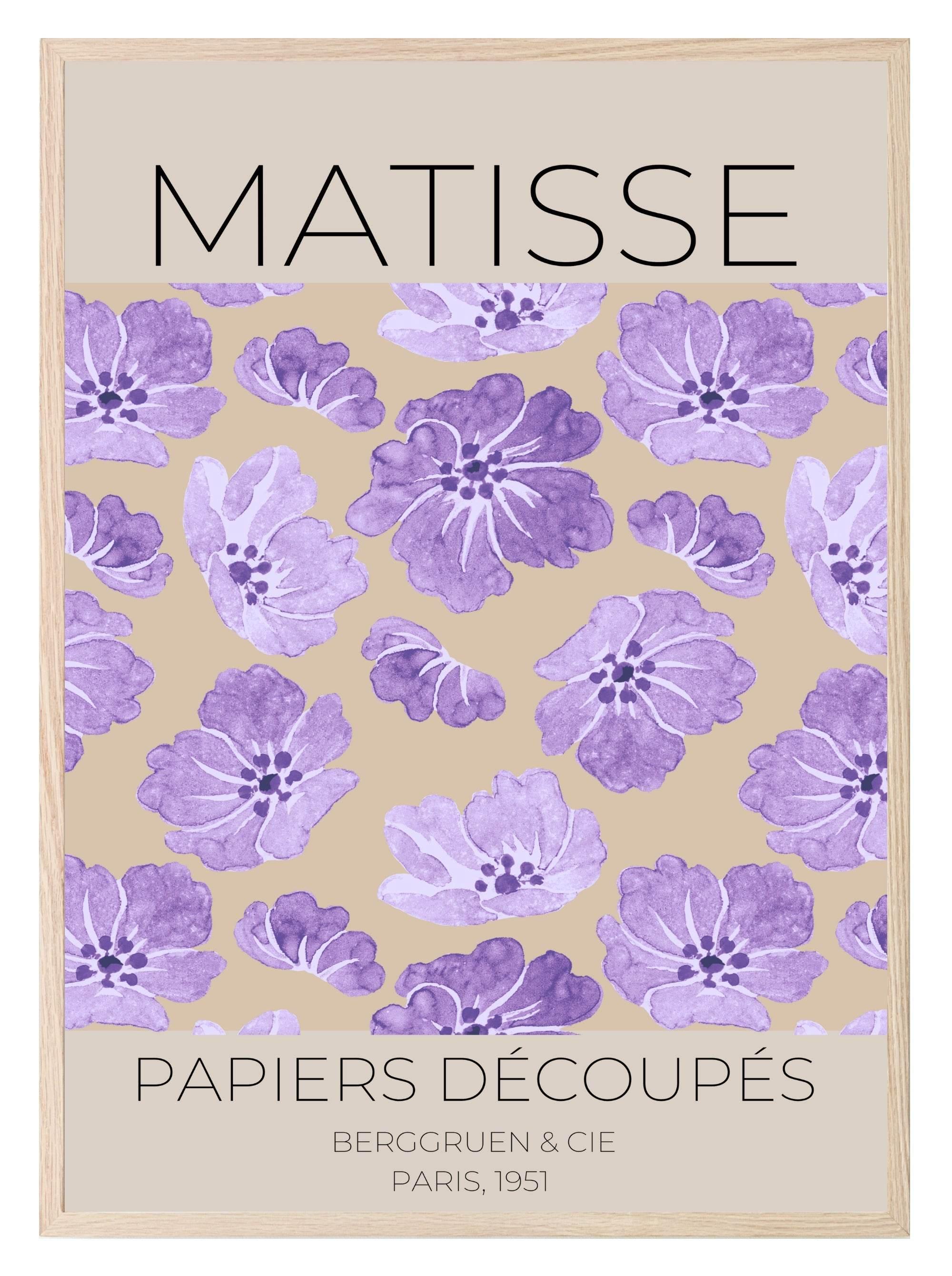 Matisse Papiers Découpés Berggruen Print | Larosier Prints